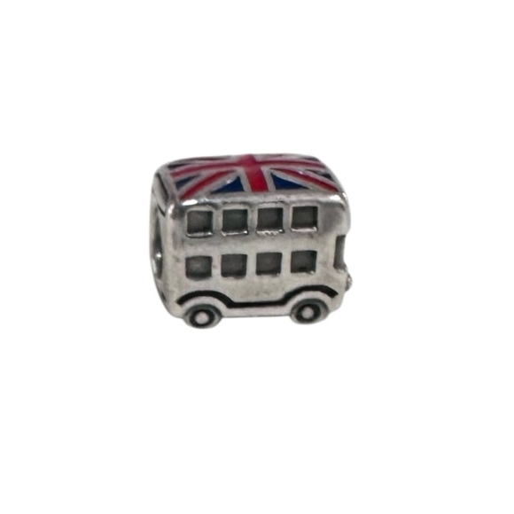 Jewelry | Retired Pandora London Doubledecker Bus Charm Union Jack ...